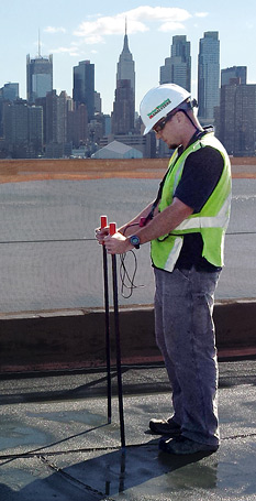 Vector Mapping pinpoints roof and waterproofing membrane leaks