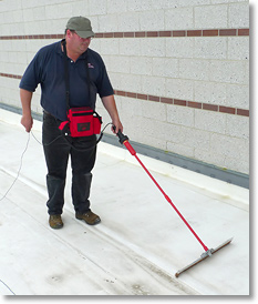 Vector Mapping pinpoints roof and waterproofing membrane leaks